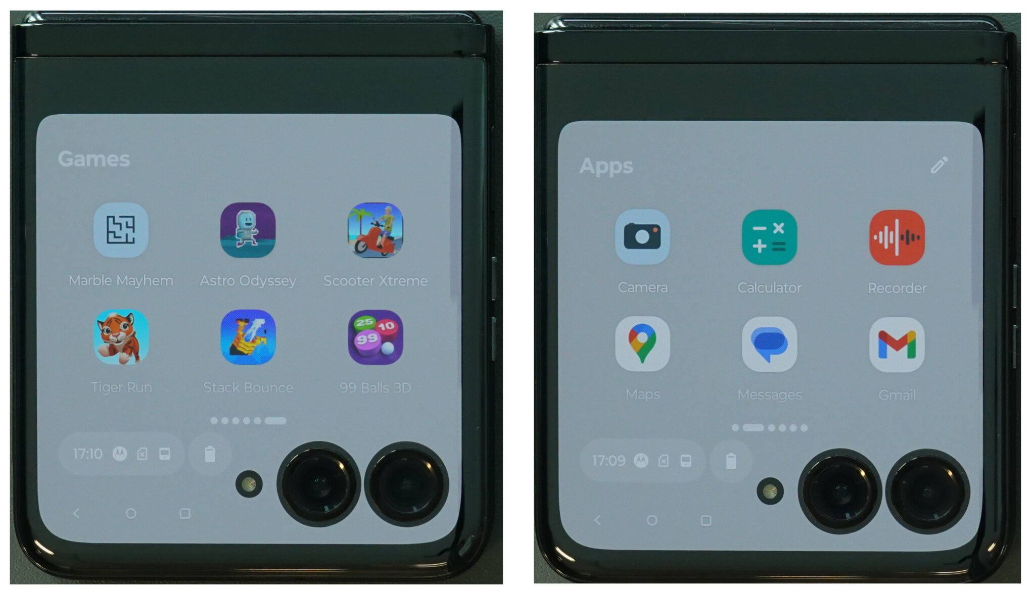 Motorola Razr 40 Ultra Display test - DXOMARK