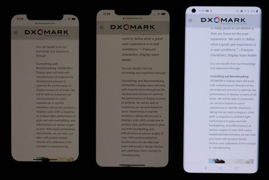 Apple iPhone 12 Pro Display review: Smooth light transitions - DXOMARK